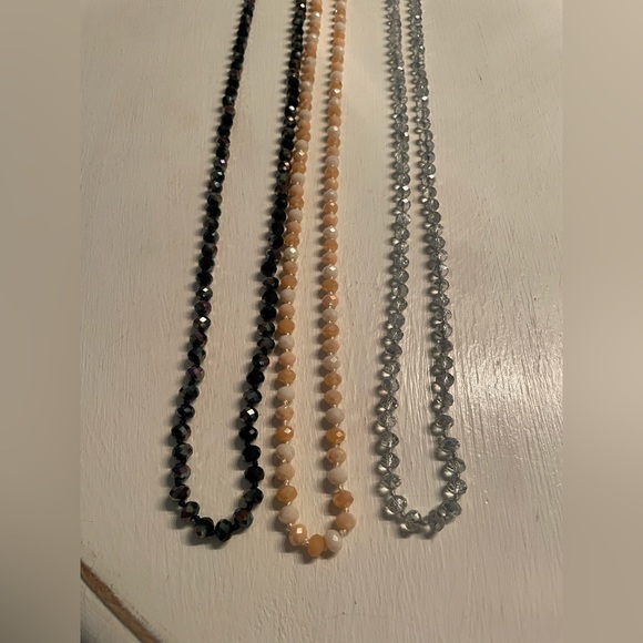 Jewelry | Three Beaded Necklaces 28 Inches | Poshmark